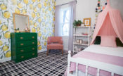Lemon Wallpaper for Plum's Big Girl Room - Live Free Creative Co